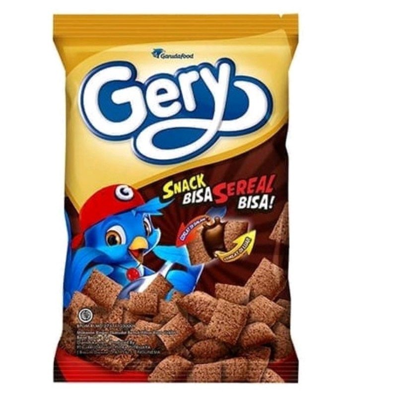 Jual Gery Snack Sereal Cokelat 1 Renceng isi 10 Bungkus @11gr + 2,2gr ...