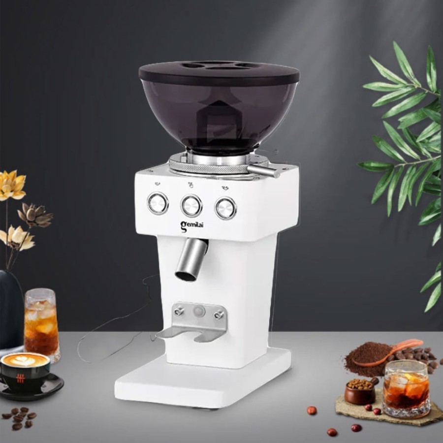 Jual Grinder Gemilai Alat Penggiling Kopi 250W CRM9015A White + KOPI 1 ...