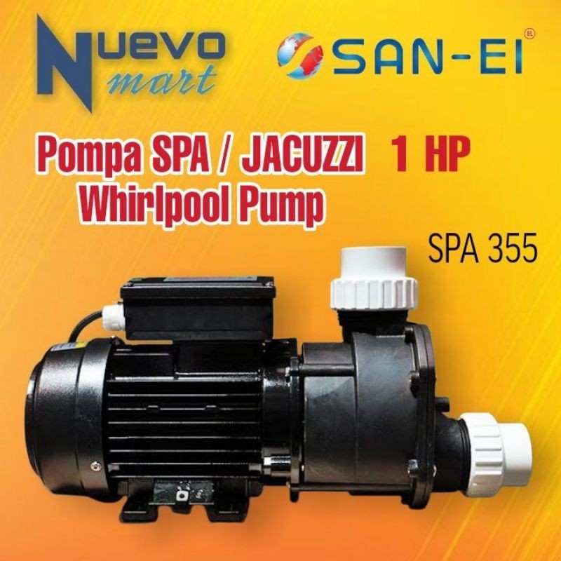 Jual Mesin Pompa Spa Jacuzzi SAN EI SPA 355 Whirlpool Bathup Sea Water ...