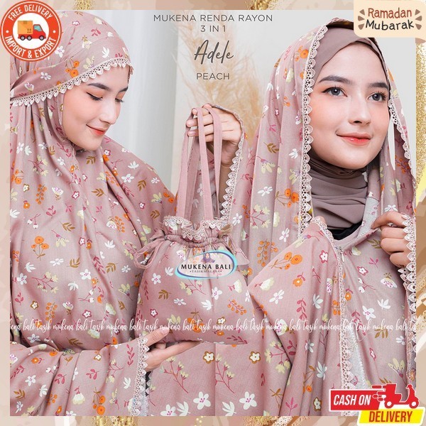 Jual Mukena Traveling Dewasa Mukena Viral Kekinian Rukoh Mikena Wnta ...