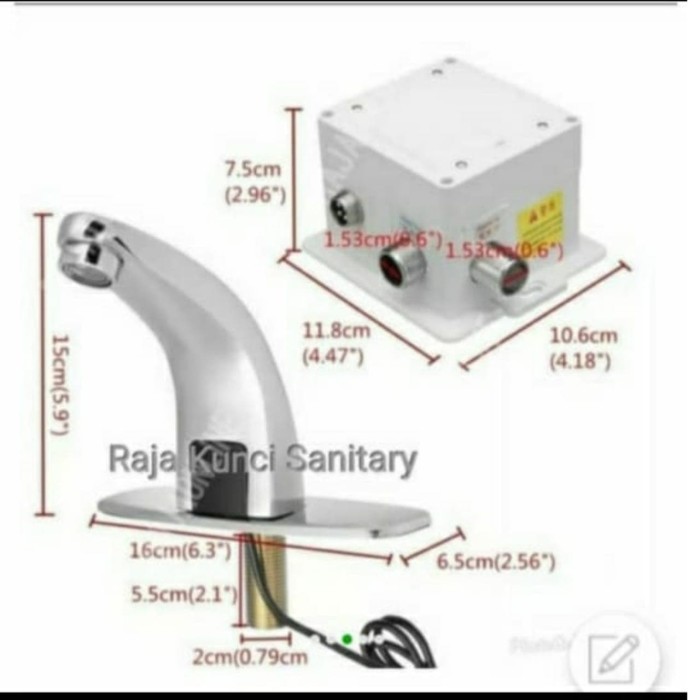 Jual KRAN SENSOR / KRAN WASTAFEL OTOMATIS | Shopee Indonesia