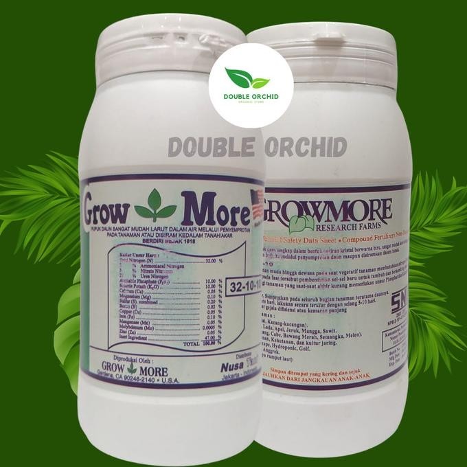 Jual New - Pupuk / Nutrisi NPK GrowMore Daun 32-10-10 (454gr) Pupuk ... Jual New - Pupuk / Nutrisi NPK GrowMore Daun 32-10-10 (454gr) Pupuk ...