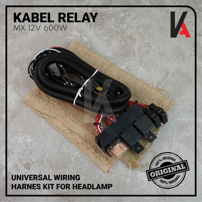 Jual Kabel Relay Set Sp Series Lampu Depan Headlamp H4 Mobil 3 Relay ...
