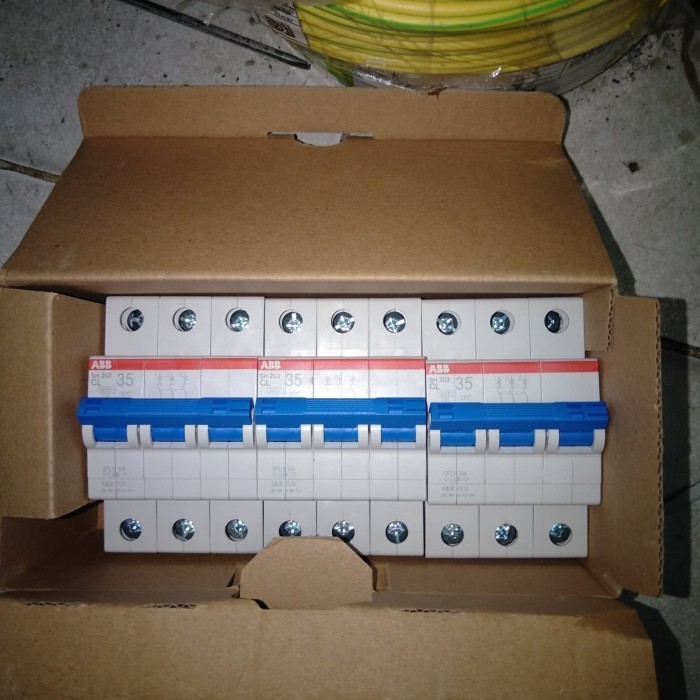 Jual Mcb 3 Phase 35A Pln ABB | Shopee Indonesia