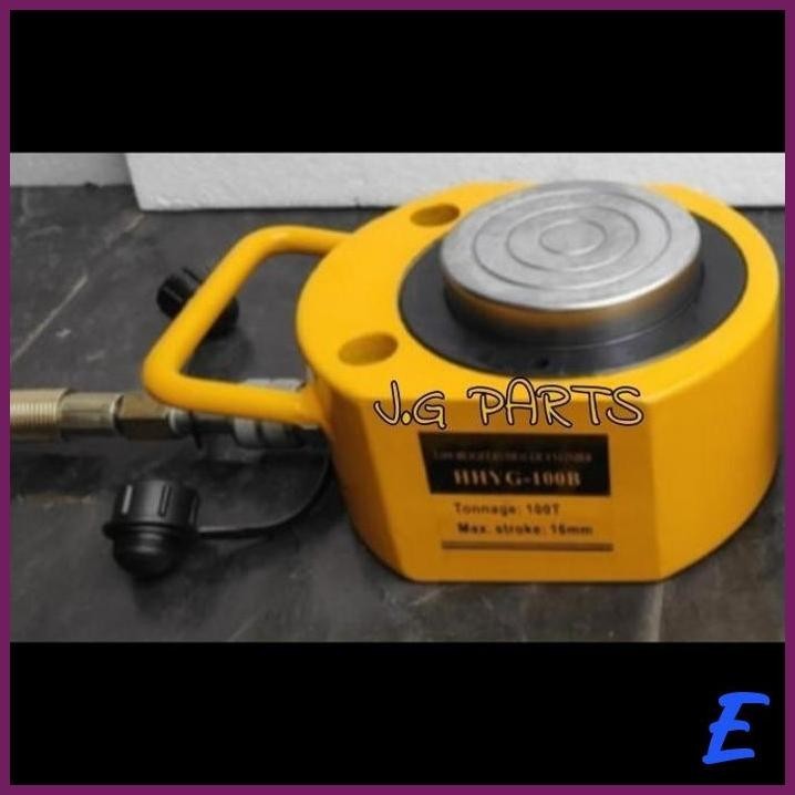 Jual | JPT | LOW HYDRAULIC CYLINDER SILINDER HIDROLIK PENDEK 100 TON X 16 MM STROKE | Shopee ...