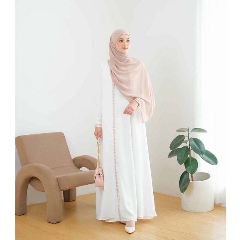 Jual ABAYA TURKI DRESS RENDA CANTIK CRINCLE AIRFLOW PREMIUM TERBARU ...