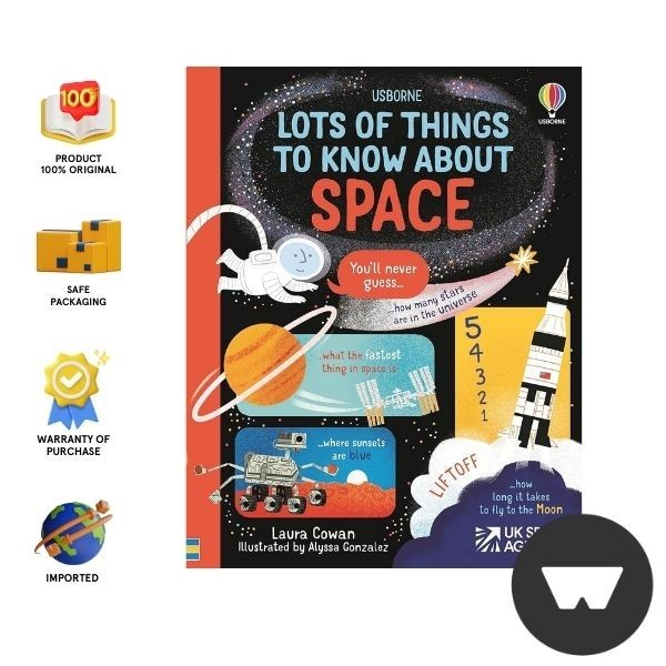 Jual Usborne - Lots Of Things To Know About Space | Shopee Indonesia