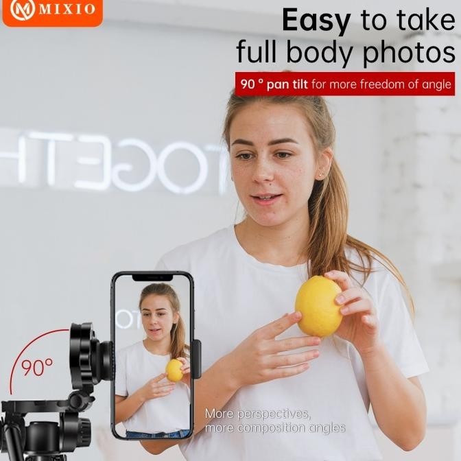 Jual Mixio 3520Pro Tripod+Bluetooth Remote+Bag 145Cm Profesional Tripod ...
