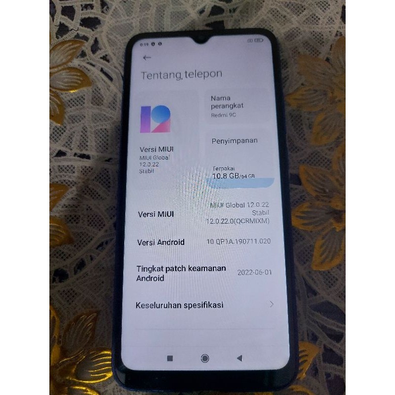 Jual REDMI 9C 3/64 SECOND NORMAL (MINUS BACA DESKRIPSI) | Shopee Indonesia