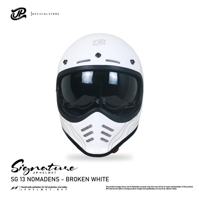 Jual Helm Jp Retro Signature Sg 13 - Nomadens | Shopee Indonesia
