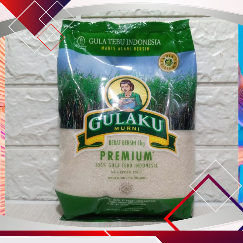 Jual Gulaku Gula Kristal Putih Premium 1kg . | Shopee Indonesia