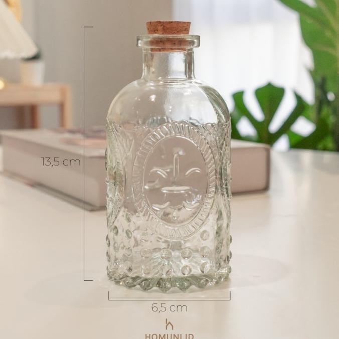 Jual Aesthetic Glass Bottle Vase/Vintage Vas Bunga Botol Kaca Korea ...