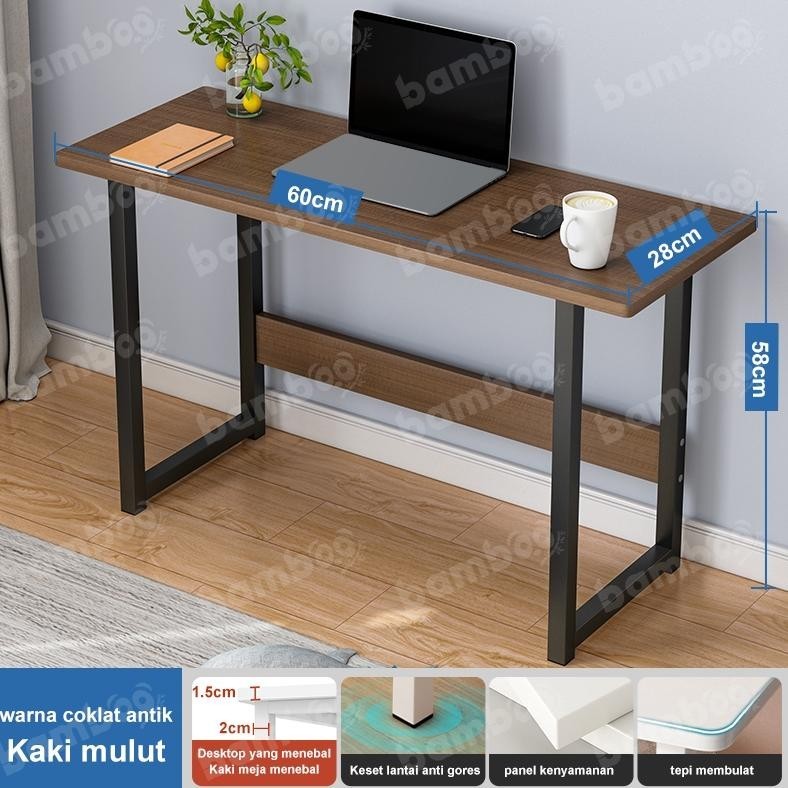 Jual kayu padatMeja Belajar Meja Kantor Minimalis Meja komputer 120CM ...