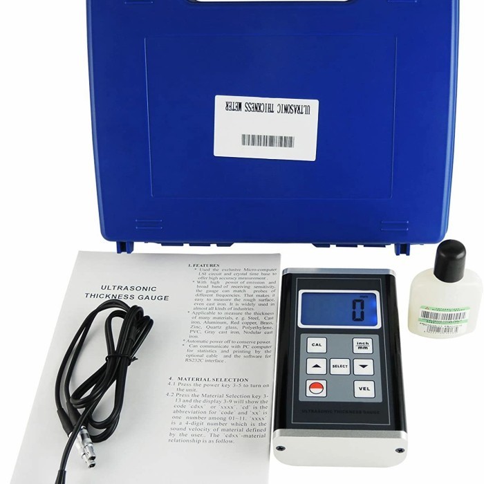 Jual Ultrasonic Thickness Gauge Landtek TM-8818 range 400mm0.1mm ...