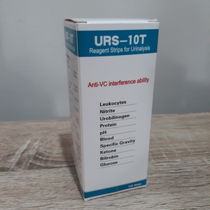 Jual [Lab] Alat Tes Urine 10 Parameter Urs 10T Urinalysis Reagent ...