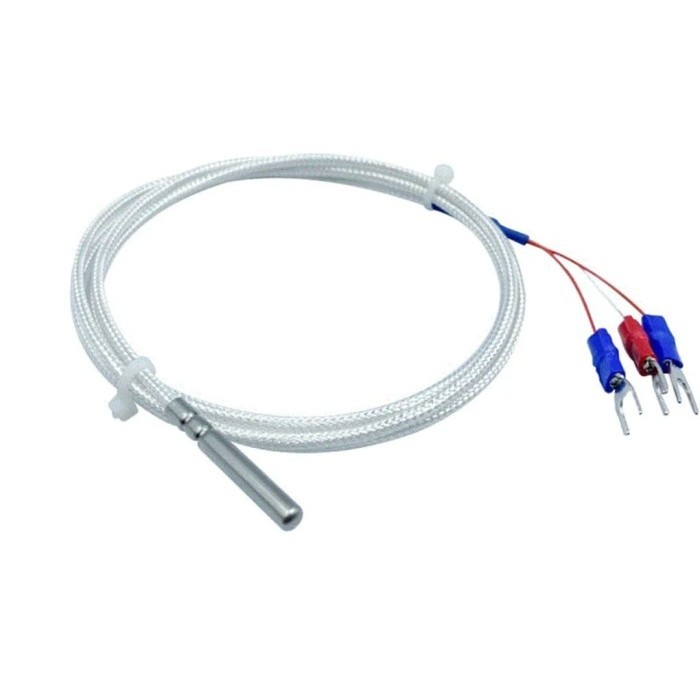 Jual Ready Stock! Rtd Pt100 Model Kabel Sensor Suhu Pt 100 Dengan 3 ...