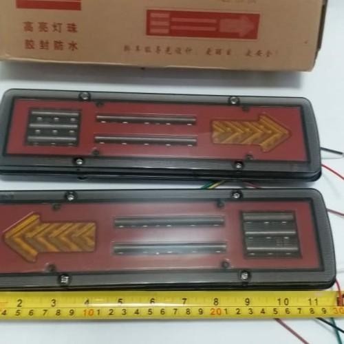 Jual LAMPU REM VARIASI LED STOPLAMP MOBIL TRUCK TRUCK RUNNING SEIN 24 ...
