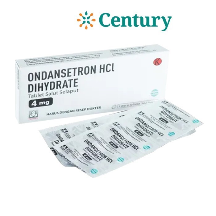 Jual ONDANSETRON PROMED 4 MG 1 STRIP ISI 10 TABLET / MUAL / MUNTAH / OBAT MUAL / OBAT MUNTAH ...