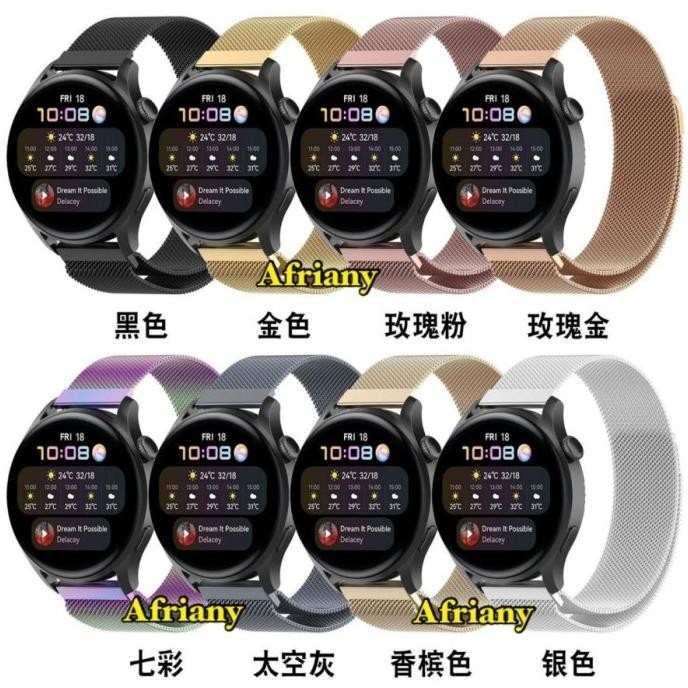 Jual STRAP STAINLESS AUKEY SMARTWATCH 2 ULTRA AMOLED STEEL TALI JAM ...