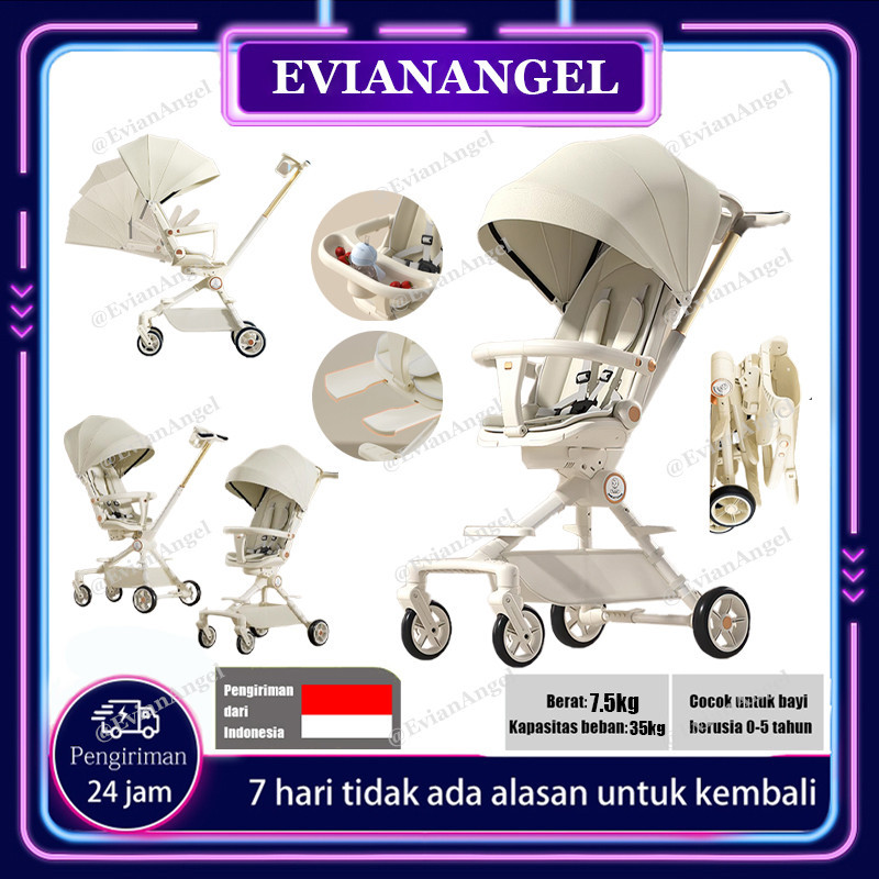 Jual Two way Traveling Cabin Size Stroller Baby Kereta Dorong 180 ...