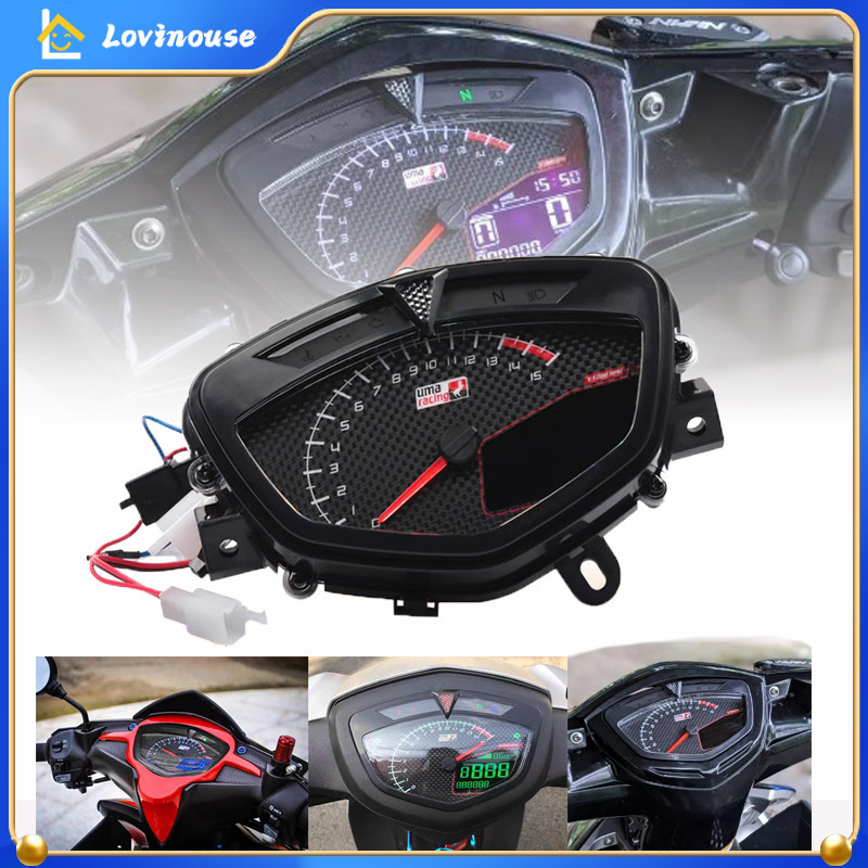 Jual 100% Ori/New Speedometer Odometer Digital Meter 7 Warna PNP for ...
