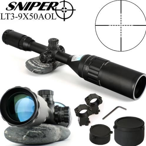 Jual Teleskop Senapan Angin Sniper Lt 3-9X50 Aol, Teropong Senapan ...