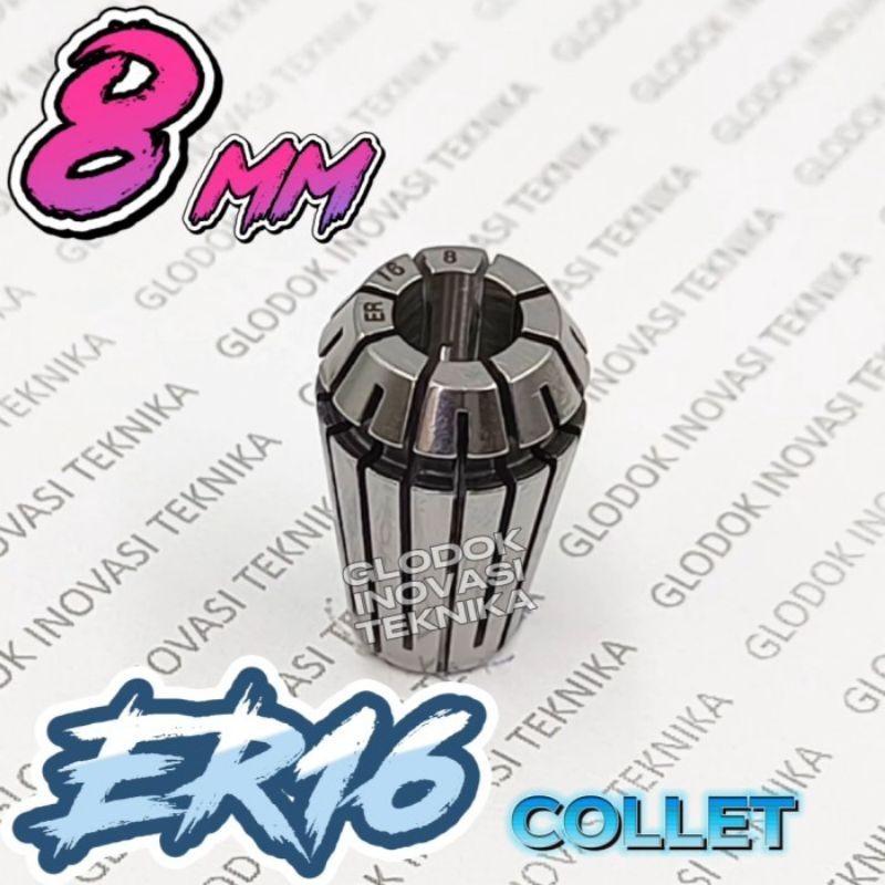 Jual Collet Colet Chuck ER16 ER 16 CNC Router bit Milling Arbor Mata ...