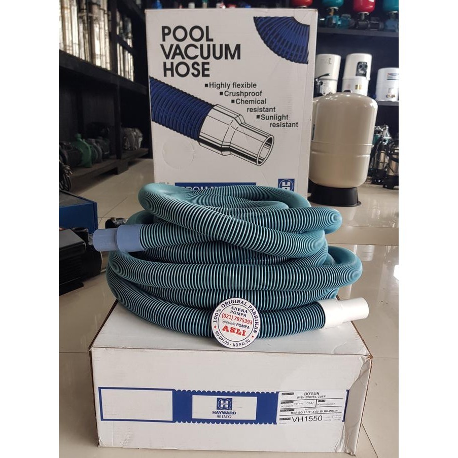 Jual Pool Vacuum Hose Hayward Vh1550 15M 11/2" Usa Selang Kolam Renang | Shopee Indonesia
