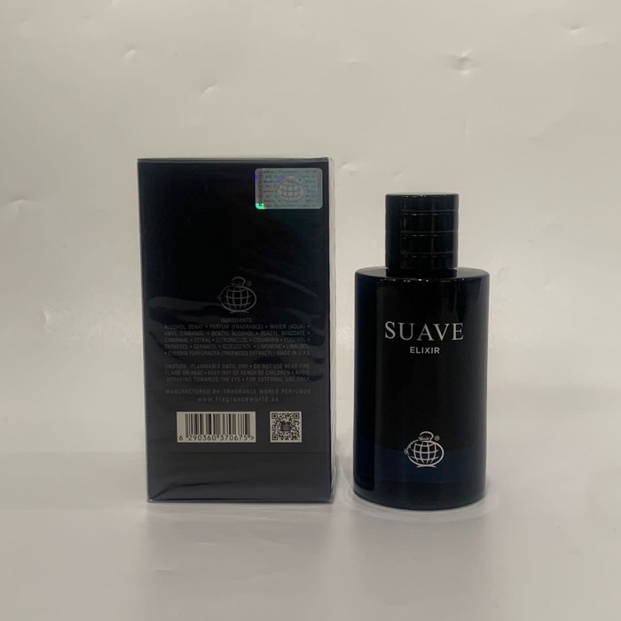 Jual Fragrance World Suave Elixir Men Extrait De Parfum 80 Ml | Shopee ...