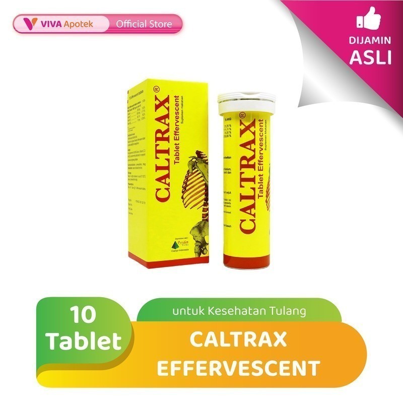 Jual Caltrax Effervescent untuk Kesehatan Tulang (10 Tablet Eff ...