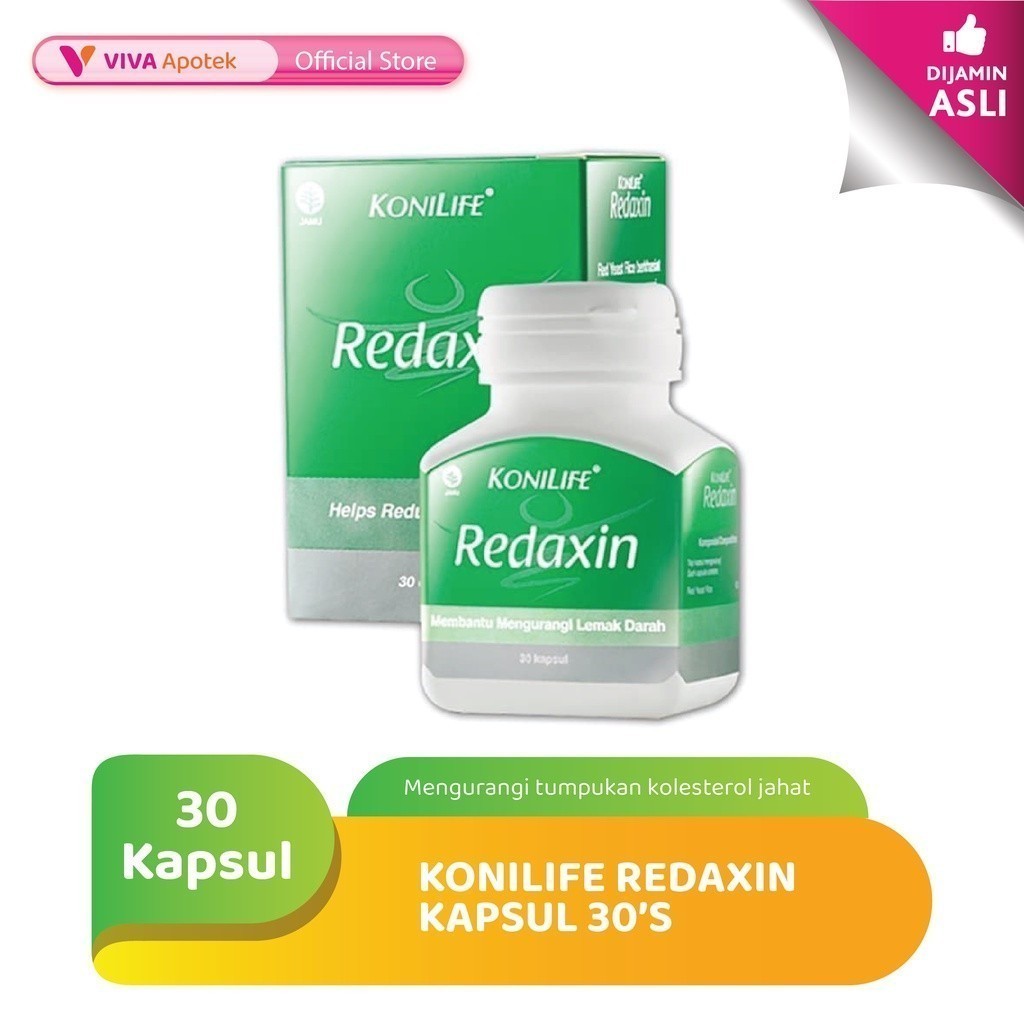 Jual Konilife Redaxin Membantu Mengurangi Lemak Darah (30 Kapsul ...