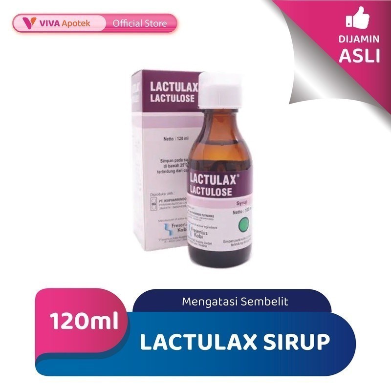 Jual Lactulax Sirup Obat Pencahar untuk Mengatasi Sembelit (120 ml ...