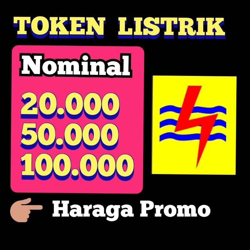 Jual Token Listrik 20K 50K 100K | Shopee Indonesia