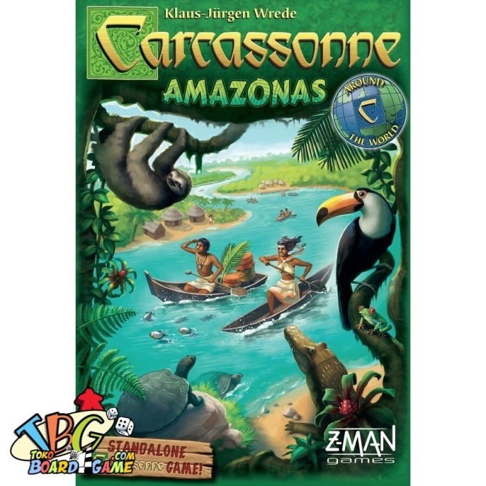 Jual Carcassonne: Amazonas ( Original ) Board Game | Shopee Indonesia