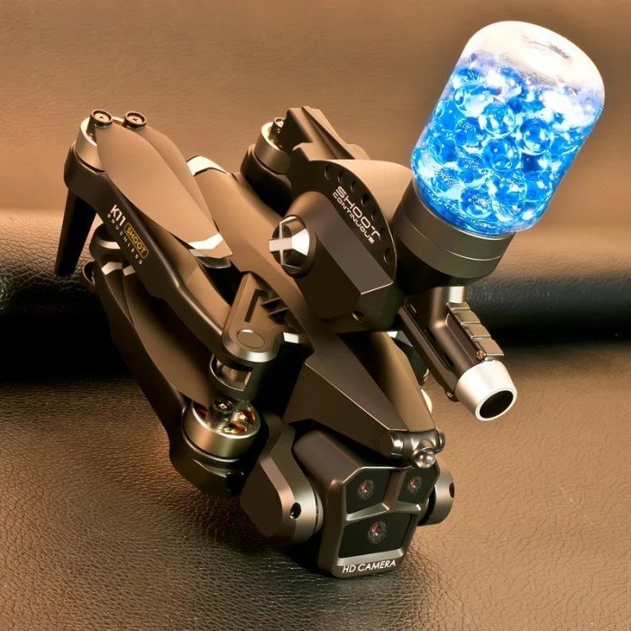 Jual K11 MAX Water Bomb Shooting Drone Triple Kamera 4K Brushless | Shopee Indonesia