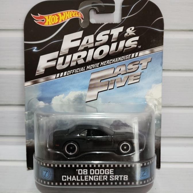 Jual Hotwheels Premium Fast & Furious '08 Dodge Challenger SRT8 Fast ...