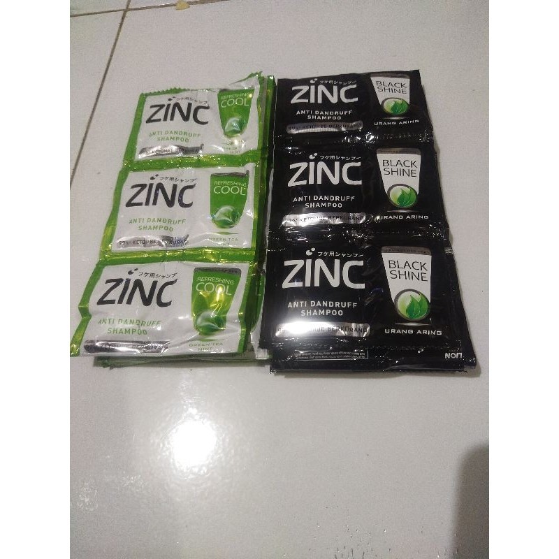 Jual zinc shampo renteng 2 variant (24 sachet) | Shopee Indonesia