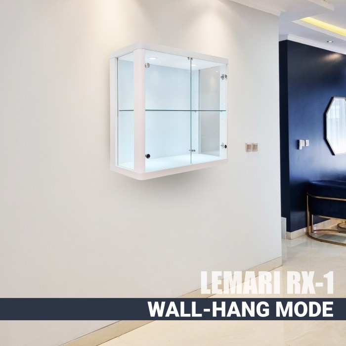 Jual Ready LEMARI RAK KACA DISPLAY GANTUNG KOLEKSI MAINAN HOT TOYS ...