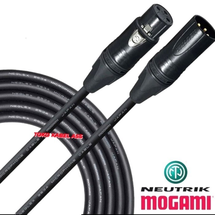 Jual Mogami Gold Studio Xlr Male To Xlr Female Neutrik - 1,5 Meter ...