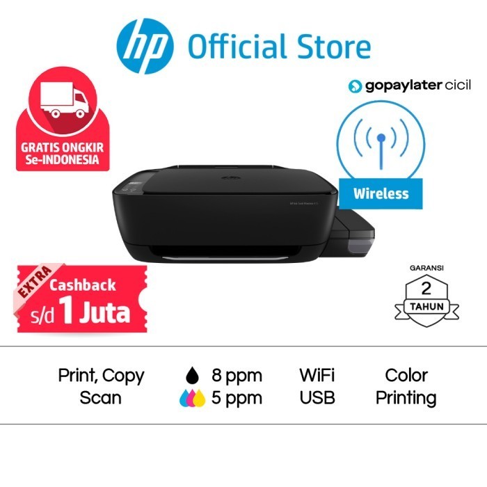 Jual Printer Hp Smart Ink Tank Wireless Print Scan Copy 415 585 720 750 ...