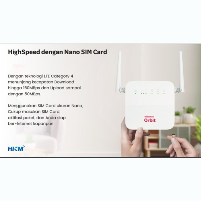 Jual Hkm 0130 / Hkm0130 Orbit Star G1 Telkomsel Modem Wifi 4G | Shopee ...