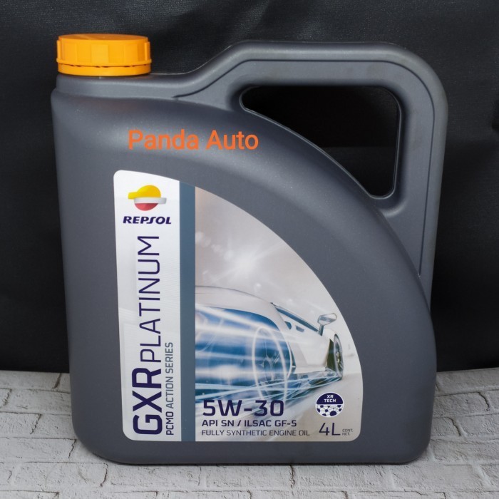 Jual OLI MESIN MOBIL REPSOL GRX PLATINUM 5W 30 XR TECH ORIGINAL GLN 4 ...