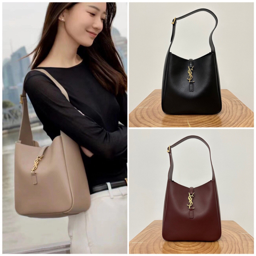 Jual Pre order YSL Le 5A7 Soft Hobo kulit asli tas slempang sling bag ...