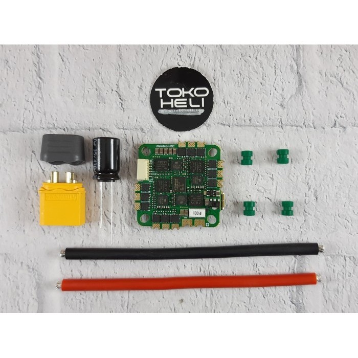 Jual NeutronRC AT32F435 AM32 35A AIO AT32 F435 Flight Controller FC ESC ...