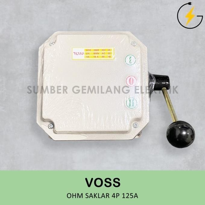 Jual Genset / Handle / Ohm Saklar / Cam Starter / Cos 4P 125A Voss Premium | Shopee Indonesia