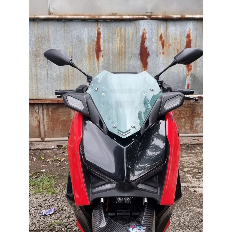 Jual Windshield Xmax New Connected 2023 Street X2. Visor Xmax Terbaru ...
