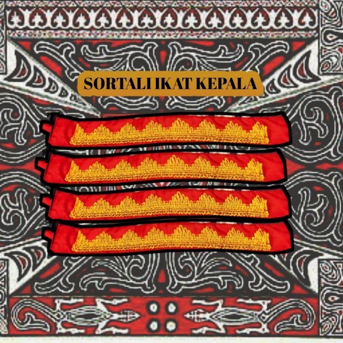 Jual Efisien Ikat Kepala Tenun Sortali Batak - Aksesoris Kepala Adat ...