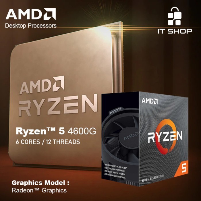 Jual Processor Amd Am4 Ryzen 5 4600G | Shopee Indonesia