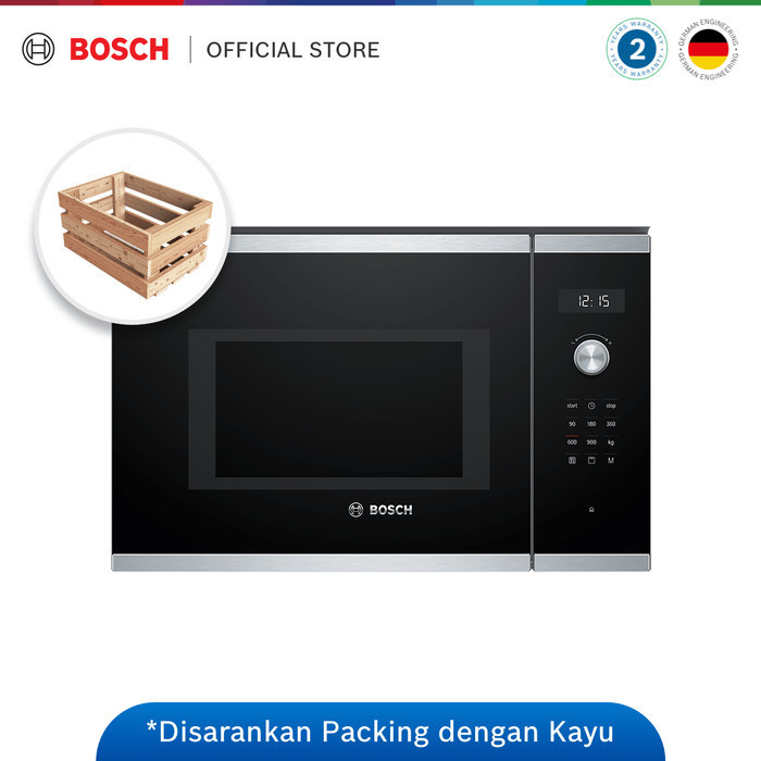 Jual Bosch Bel554Ms0 Built-In Microwave Stainless Steel Serie 6 ...