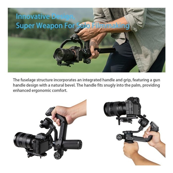 Jual Feiyu Scorp 2 Dslr Mirrorless Camera Stabilizer With Ai Tracker | Shopee Indonesia